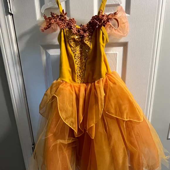 Costumes | Golden Yellow Ballet Dance Costume | Poshmark
